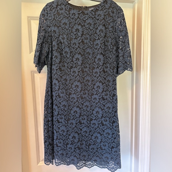 American Living | Dresses | Sheath Style Blue Lace Dress | Poshmark